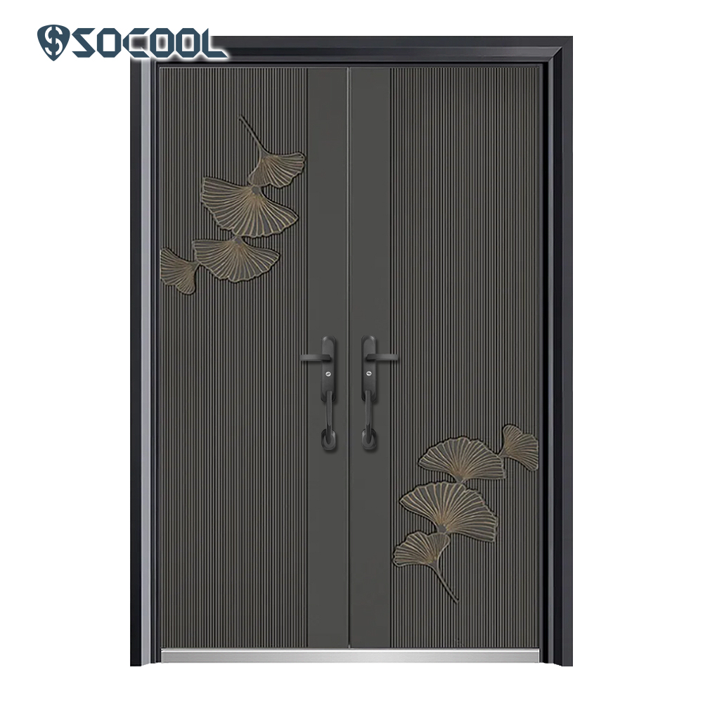 Socool Steel Entrance Exterior Steel Doors for Home - SOCOOL