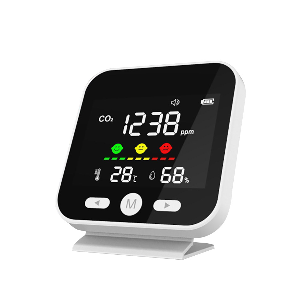 Dienmern DM89 Mini CO2 detector: Compact NDIR sensor for real-time air quality monitoring with ...