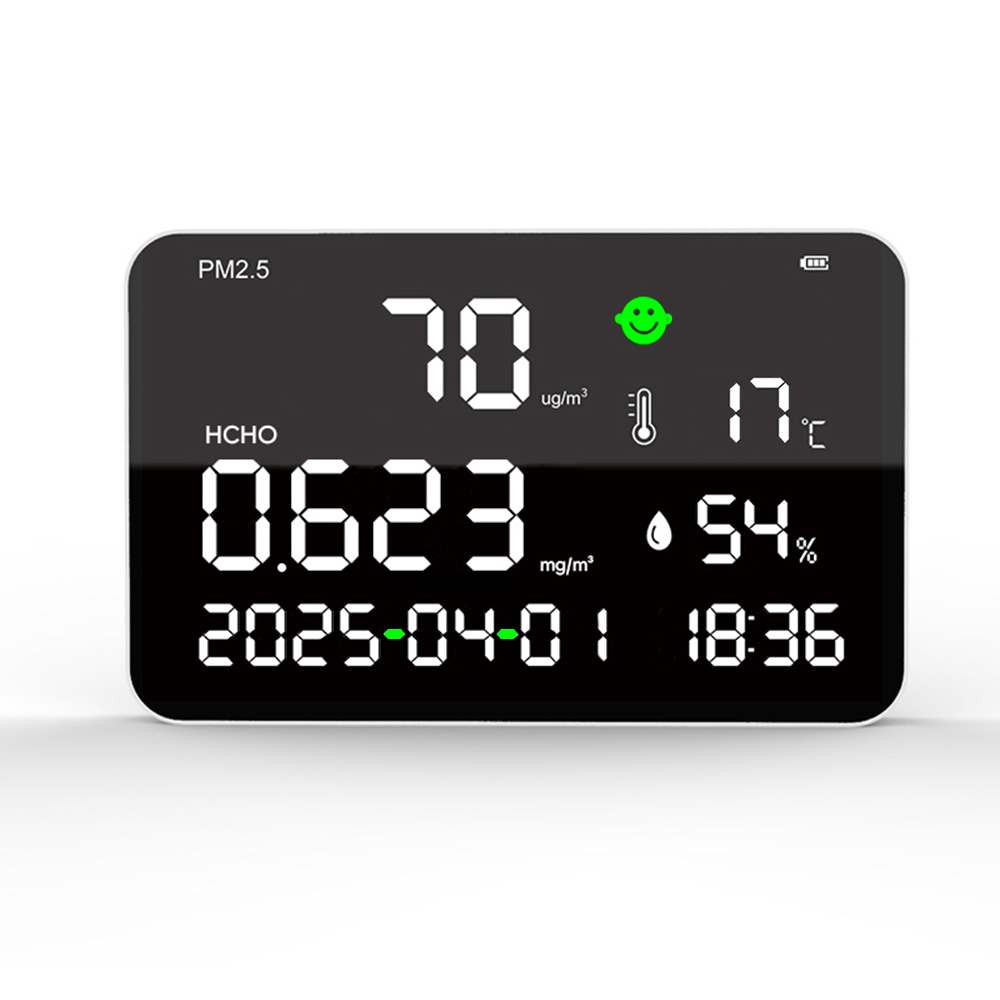 Dienmern DM1307E Large screen PM2.5 detector monitors indoor and outdoor air quality, suitable ...