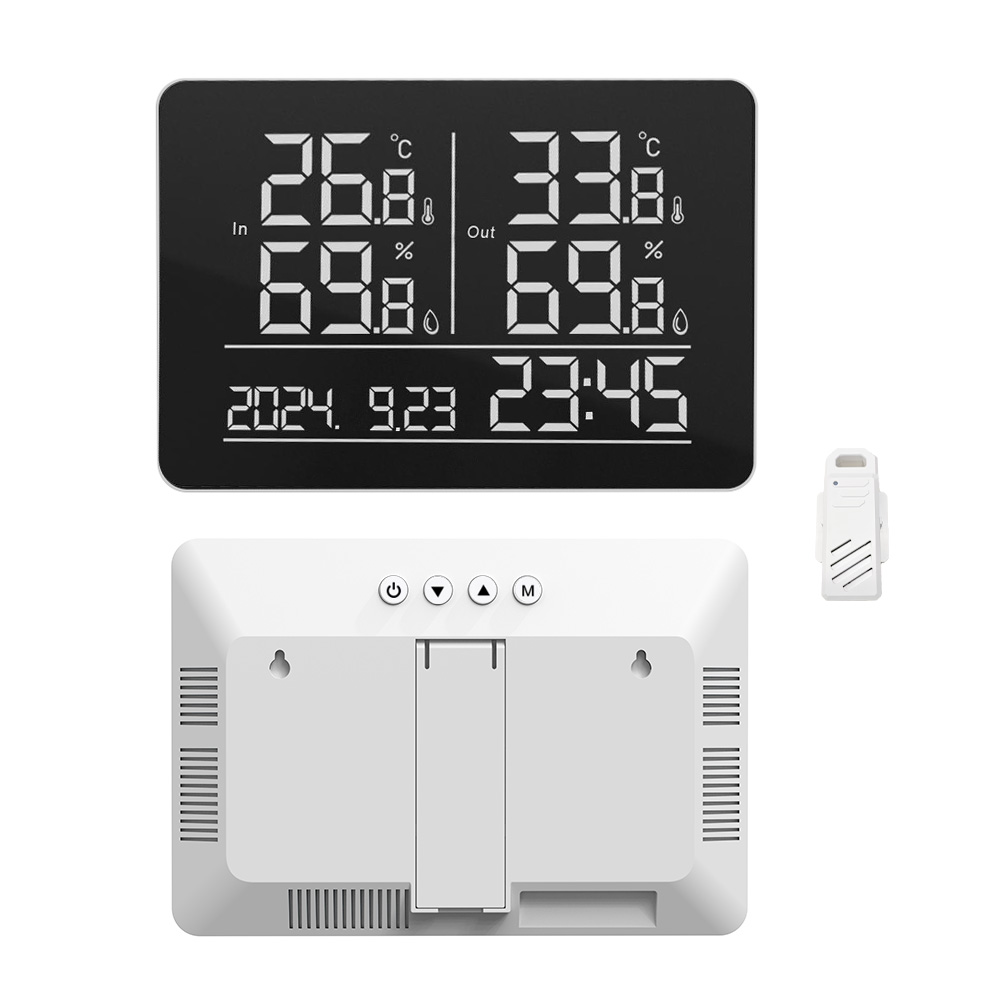 Dienmern DM320B Indoor and Outdoor Temperature and Humidity Detector ...