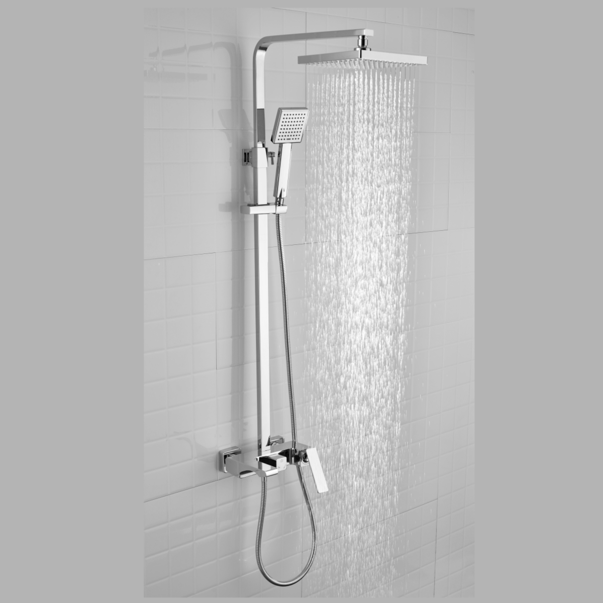 Upgrade Your Bathroom with an Exposed Pipe Shower Set: a Modern and ...