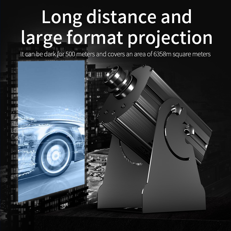 500w700w Long Distance Virtual Sign Projector Advertisement | Noparde