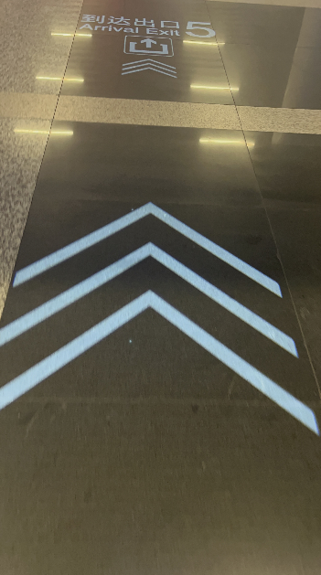 Noparde's Projection Solutions Transform Airport Navigation: Signage ...