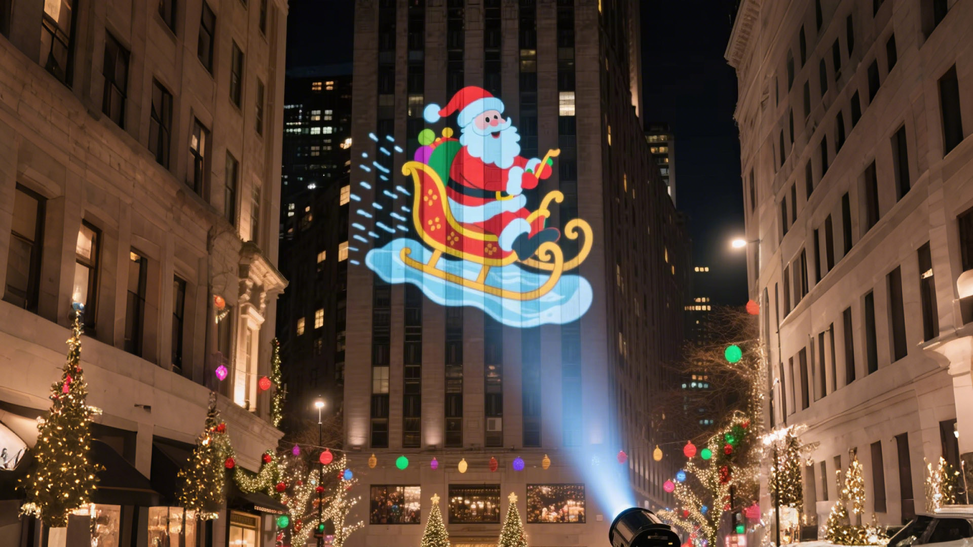 Projecteur de Noël : Transformez votre espace avec de la neige, le Père ...