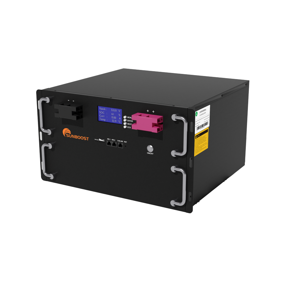 Rack Mounted Lithium Battery-48/51.2V-100A/150A/200A - Sunboost