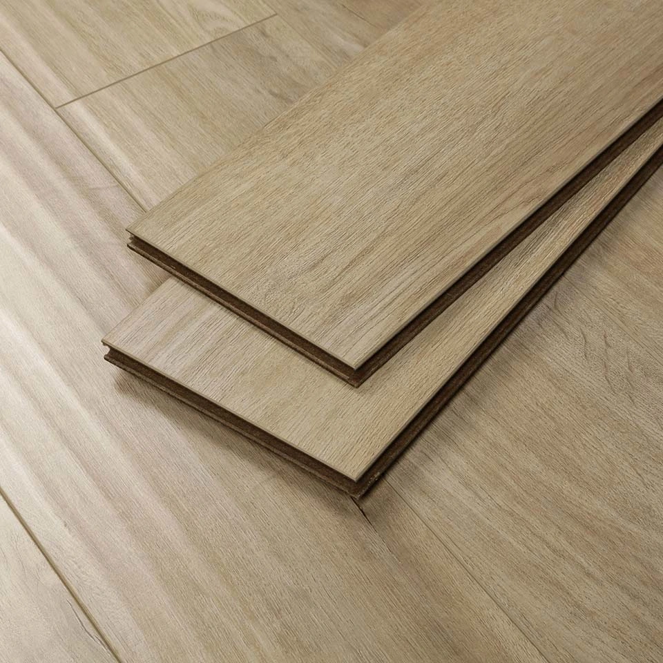 Piso de fibra de madera 100% resistente al agua, piso laminado laminado ...