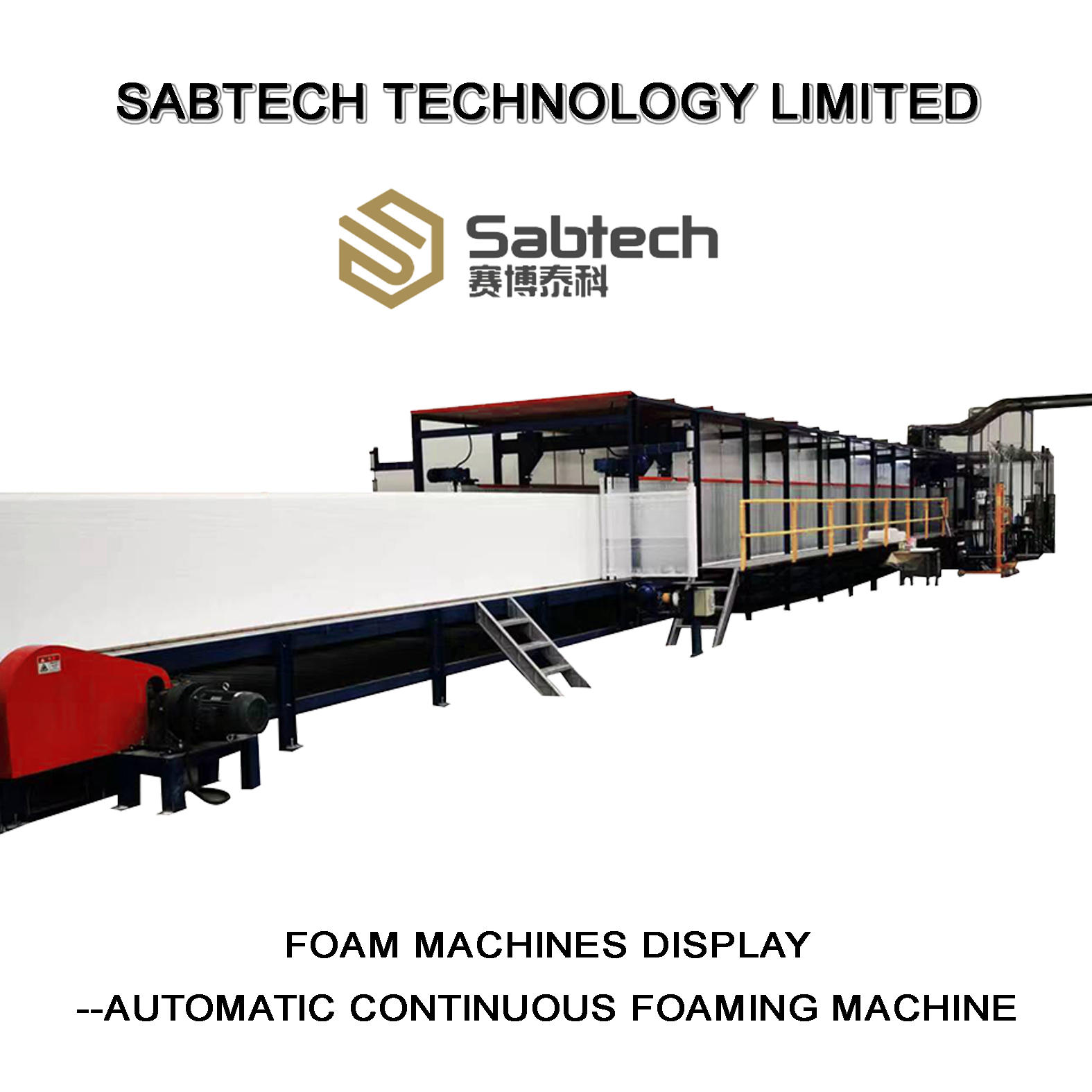 Continuous Foam Machine for Making Soft PU Foam(SAB-CF02) - Sabtech