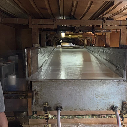 Basic Components of a Flexible PU Foam Production Line: Liner Paper ...