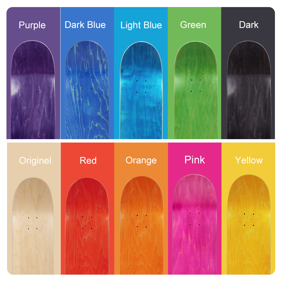 7 Ply 100% Canadian Maple Skateboard Decks | Woodsen