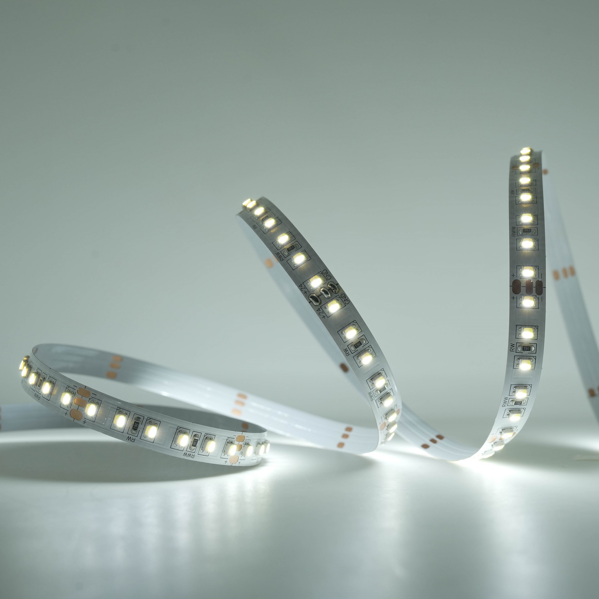 2in1 Adjustable Dual Color 120LED 3527 CCT LED Strip - SENSELED