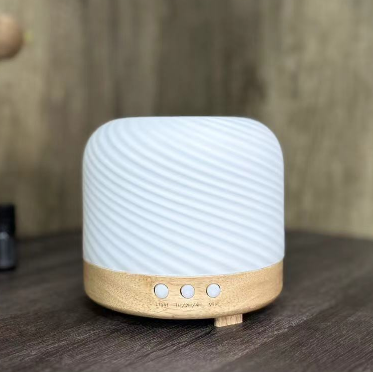 Matte Threaded Glass Top Cover Home Fragrance Scent Solid Wood Aroma ...