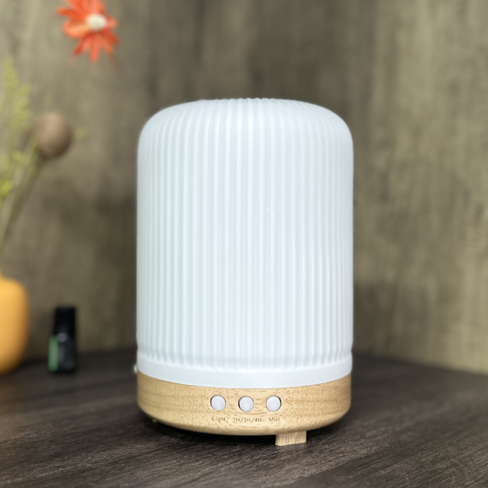 Enhance Your Space with a Wood Grain Oil Diffuser | SQZ Diffuser