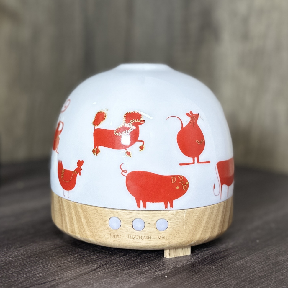 Zodiac Animal Ceramic Aroma Fragrance Essential Oil Diffuser Air ...