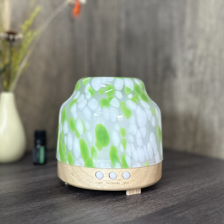 Colorful Glass Essential Oil Fragrance Diffusers Home Electric ...