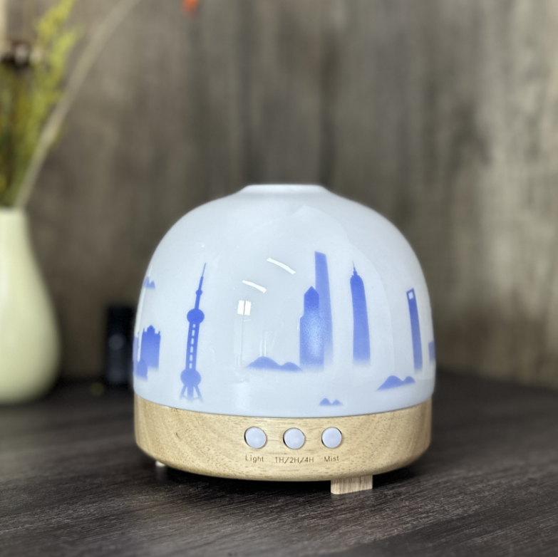 Skyscraper Fragrance Essential Oils Ceramic Aroma Diffuser Home Spa ...