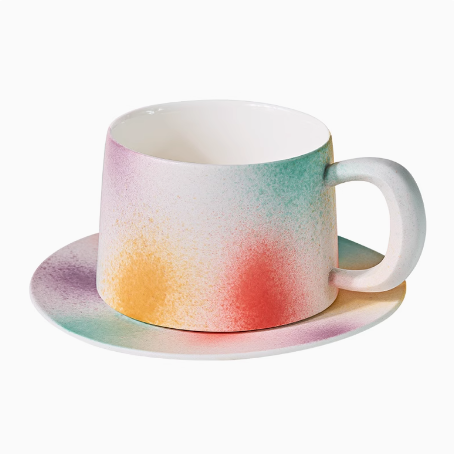 Customized Glazed Ceramic Coffee Cup TCP01 | SQZ Diffuser