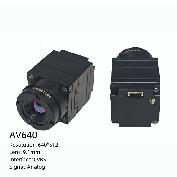 AV640：New Design 640X512 Resolution USB Product with 9MM Focal Length ...