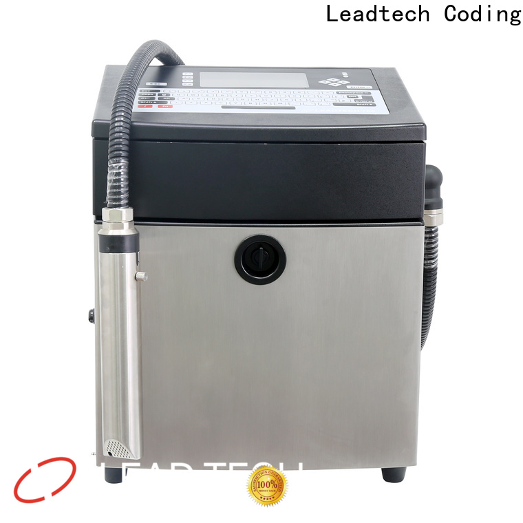 Leadtech Coding Expiry Date Stamp Machine Custom for Building Materials Printing | Leadtech Coding