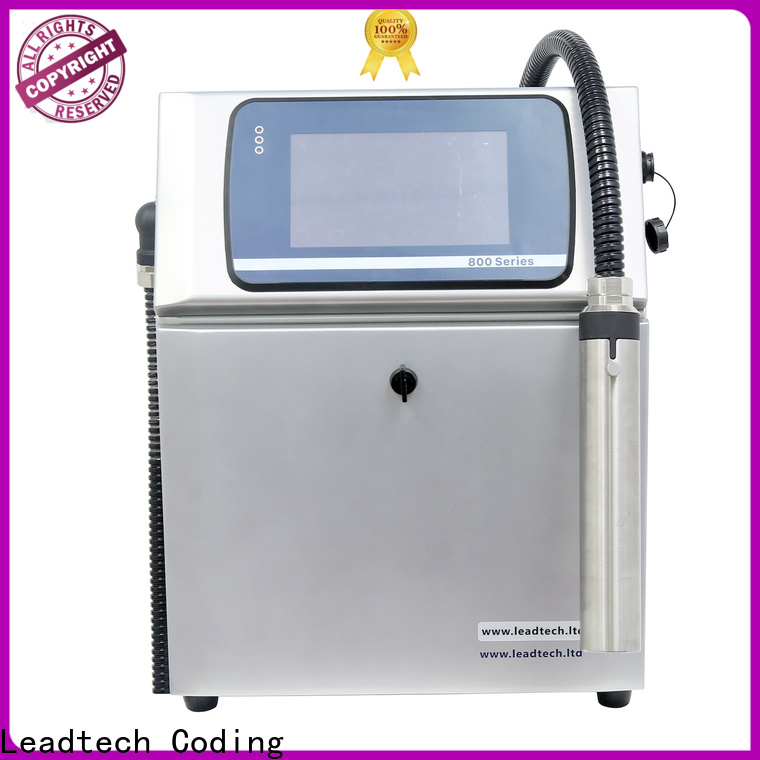 High-quality Bottle Batch Coding Machine Supply for Pipe Printing | Leadtech Coding