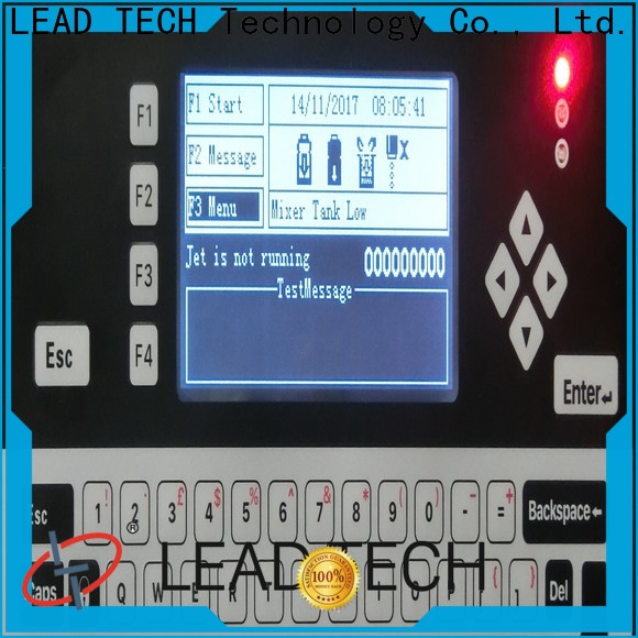 Dust-proof Expiry Date Printer Machine Professtional for Food Industry Printing | Leadtech Coding