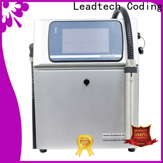 Best Mrp and Expiry Date Printing Machine Company for Beverage Industry Printing | Leadtech Coding