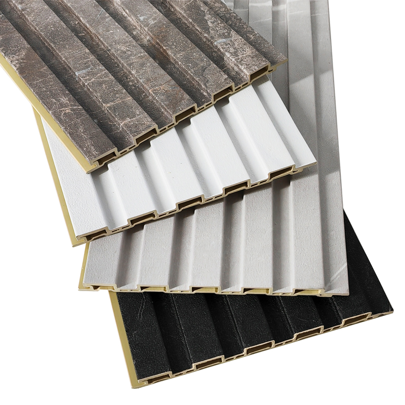 Waterproof Interior Cladding Wood Composite 3d Textured Wall Tiles Wpc ...