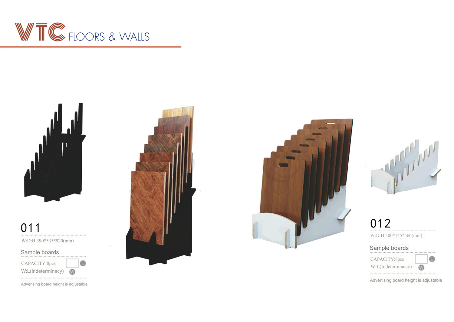 Wall Tiles Display Stand by Vline - Vline