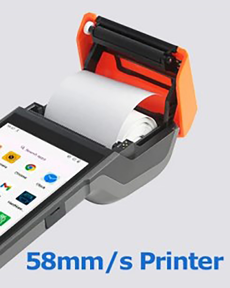 H10S-Android Handheld POS Terminal With Receipt Printer - Senraise