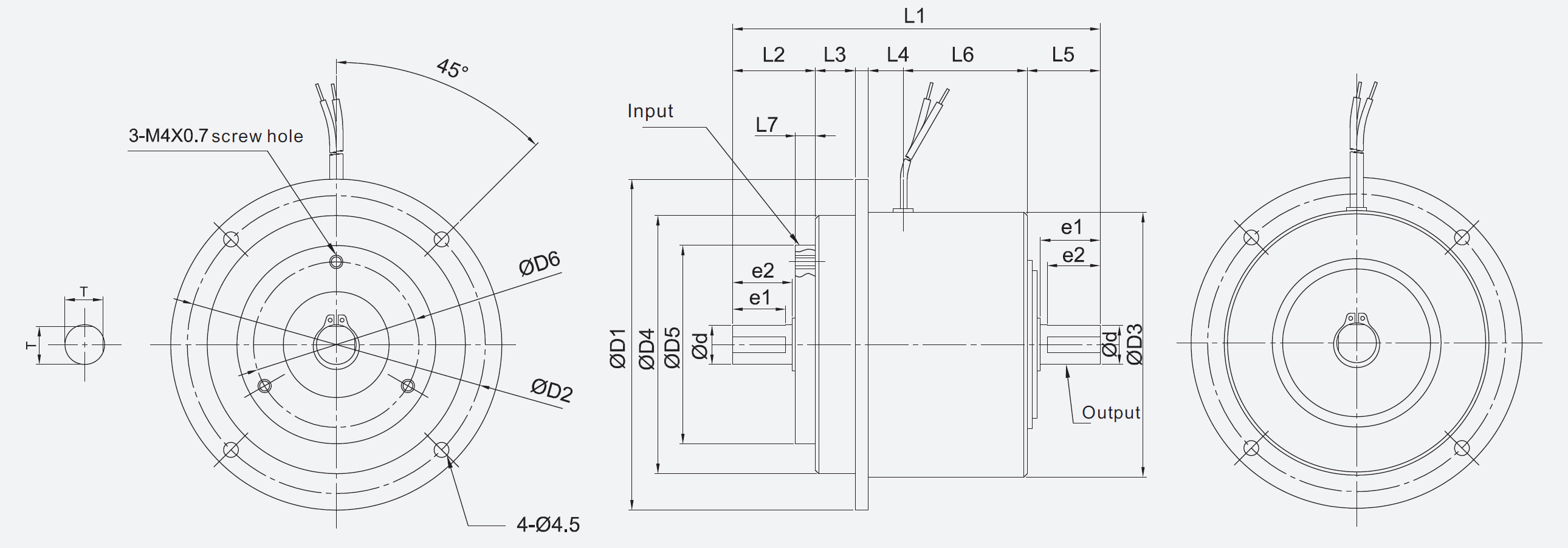Compact Design Micro Series Shaft PMC Magnetic Particle Clutch