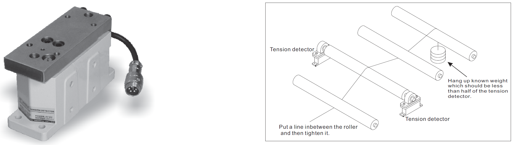 Auto Web Tension Control System with LS Tension Detector