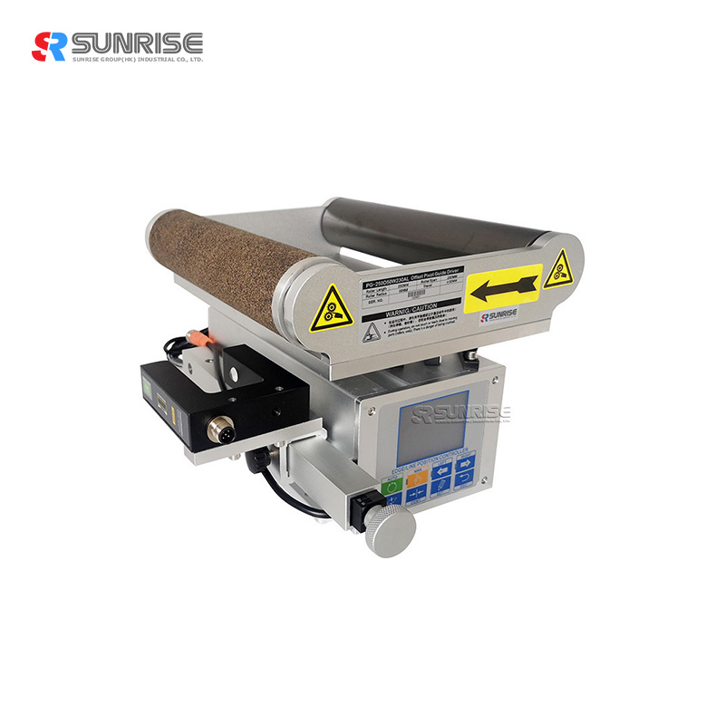 Offset Pivoting All-in-one Web Guide Control System