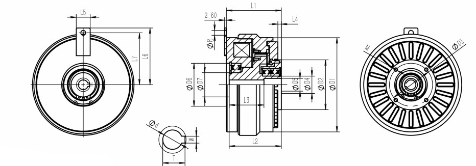 High-Performance Durable YHSA Hysteresis Clutch for Wire Machinery
