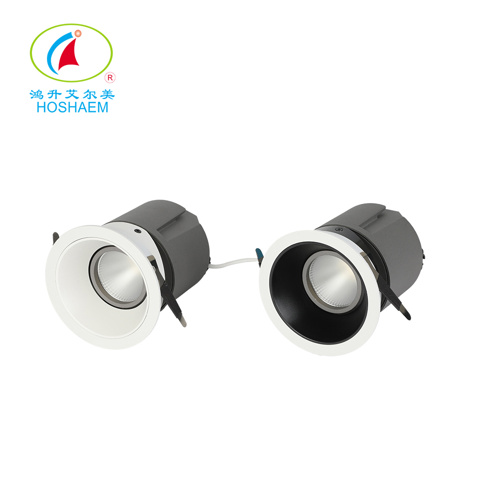 7W 3.5-inch LED Adjustable Recessed Anti-Glare Downligh Spotlight COB ...