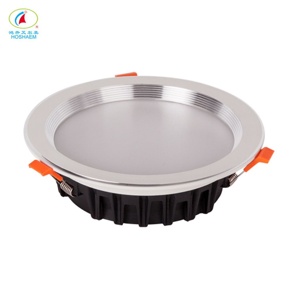 Round Recessed 4 Inch Led Downlight IP65 Die-casting Aluminum Warm White Day Light SMD Ceiling ...