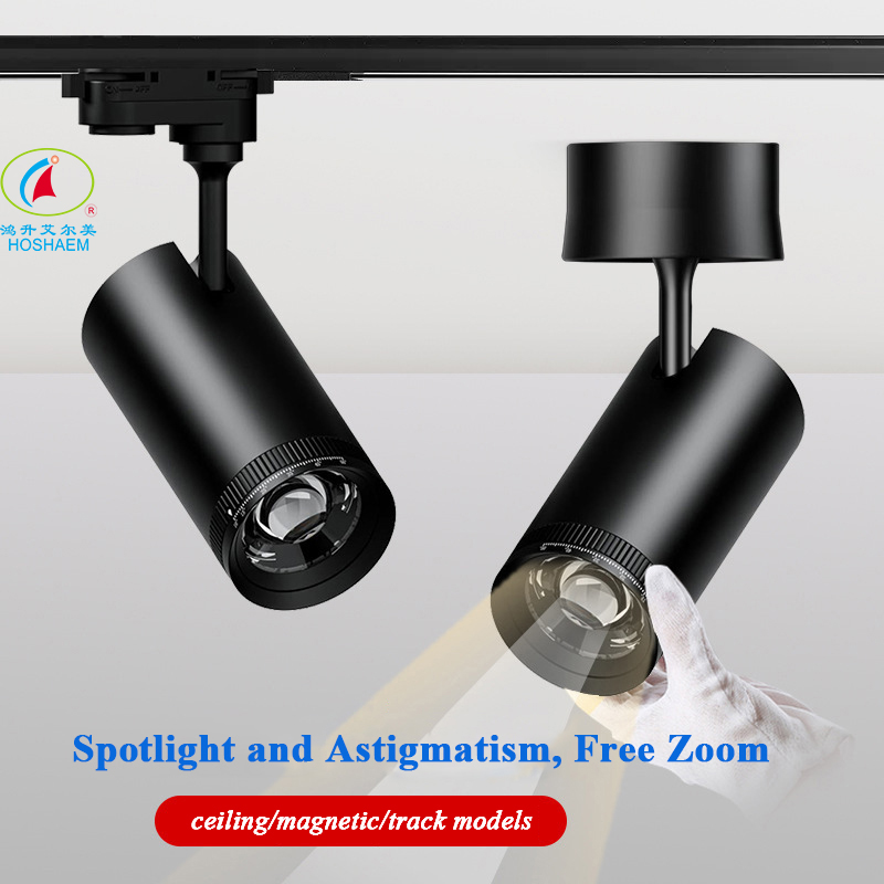 Illuminate Your Space with LED Ceiling Track Lights - HOSHAEM