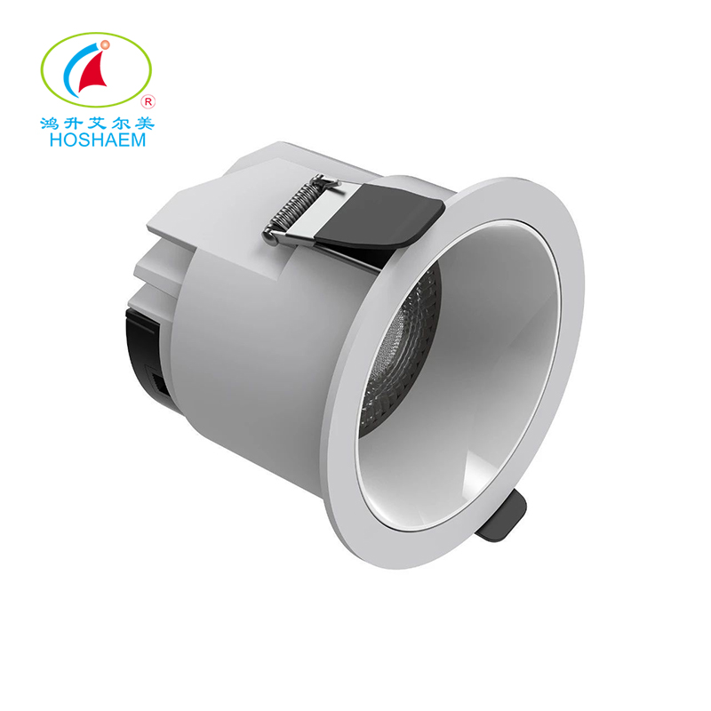Hongsheng HOSHAEM Anti Glare SMD Recessed Downlight Embedded Deep Cup ...