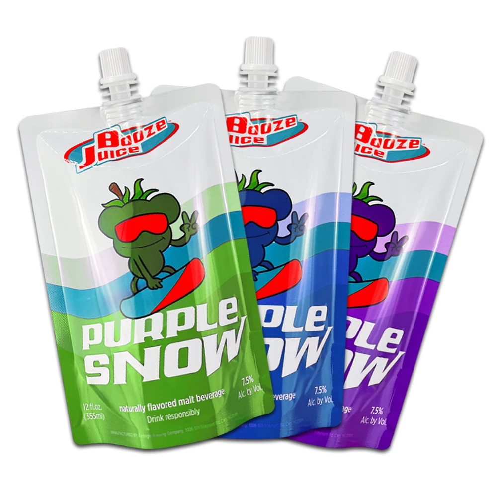 Custom Digital Print Food Grade Drink Plastic Stand Up Spout Pouch ...