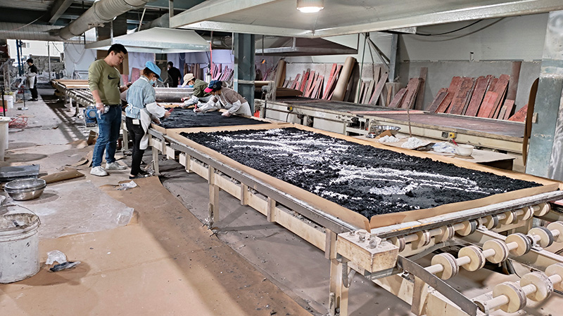 Quartz Stone Production Process | Super Stone