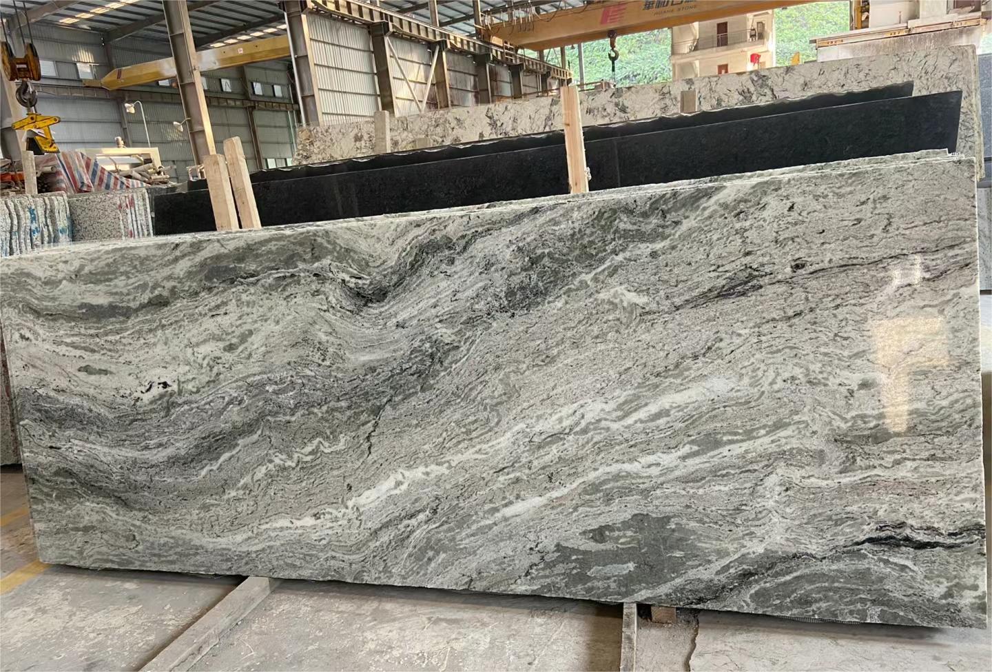 Fantasy Brown Granite Countertop with Backsplash for Kitchen Decoration - Super Stone