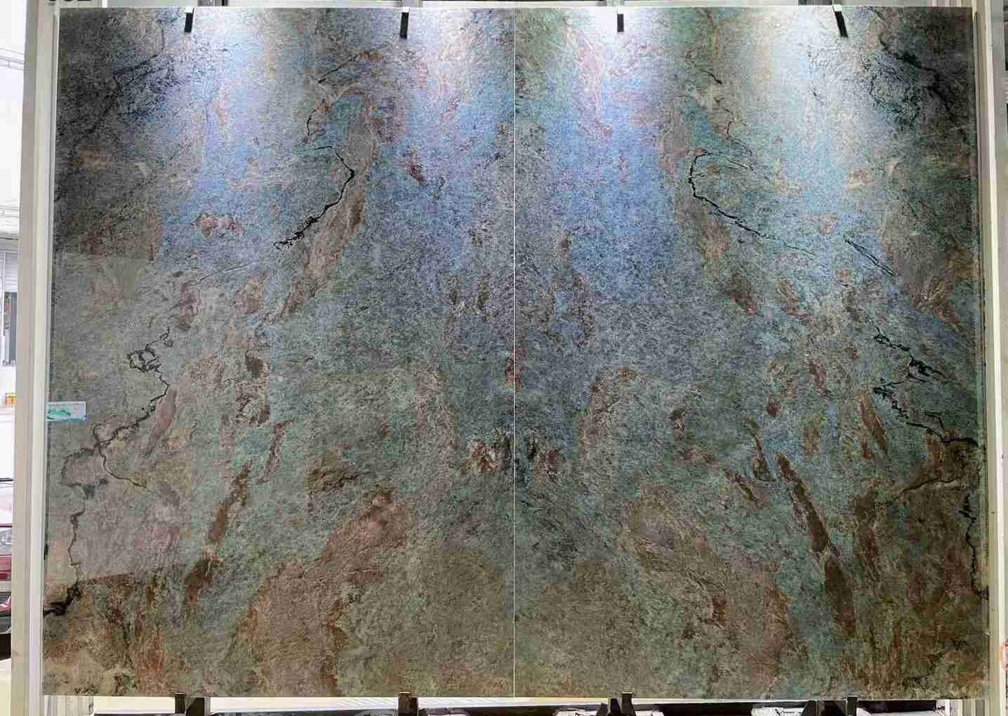 Jeriba Blue Quartzite Slab for Kitchen Island - Super Stone