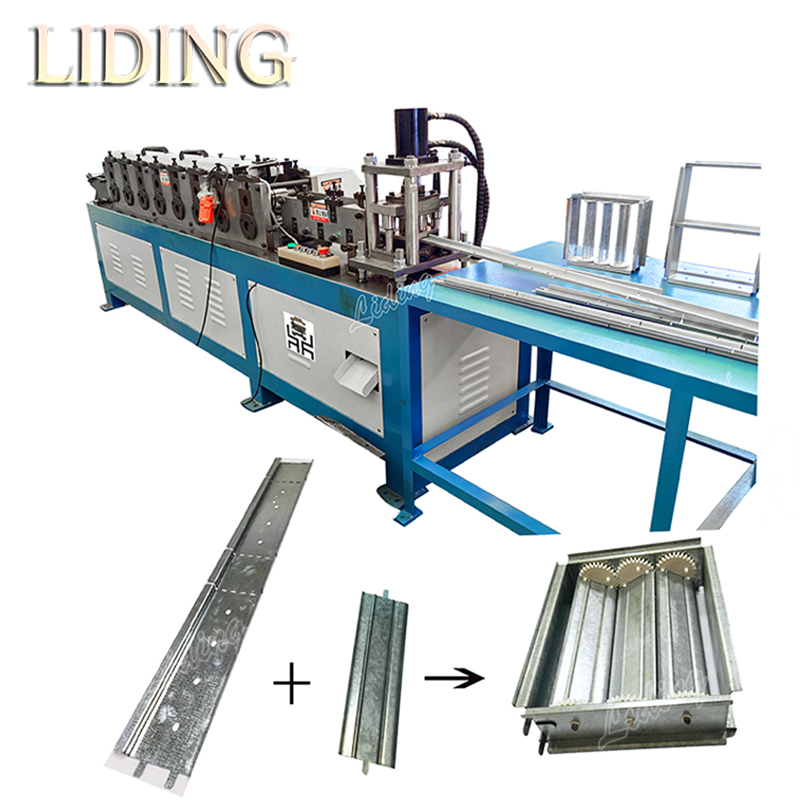 Motorised Smoke Fire Damper Frame Roll Forming Machine