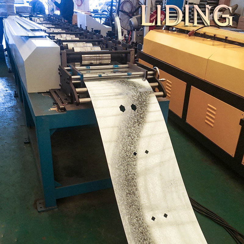 AUTOMATIC Fire Damper Frame ROLL FORMING MACHINE