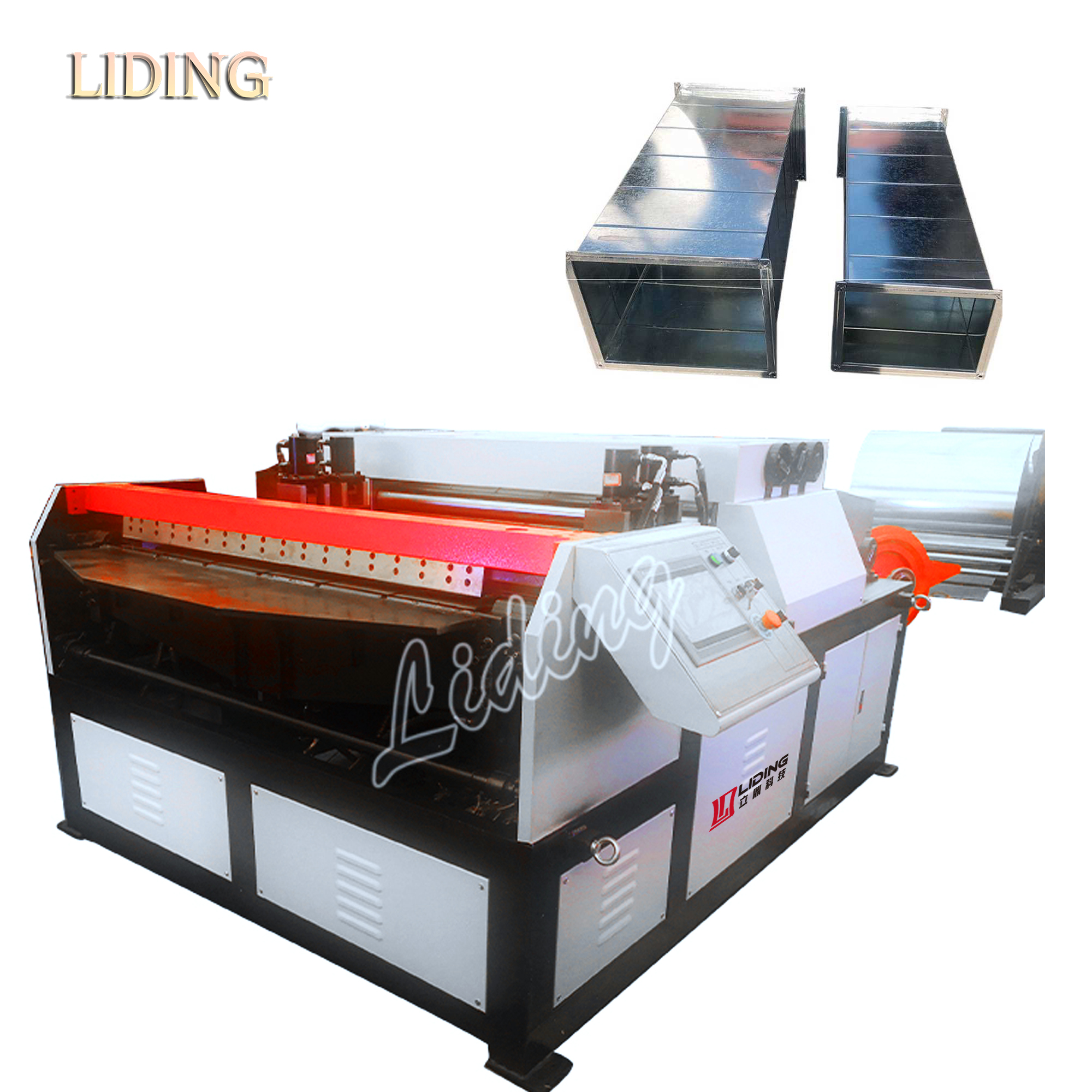 HVAC Air Duct Making Machine Air Duct Line