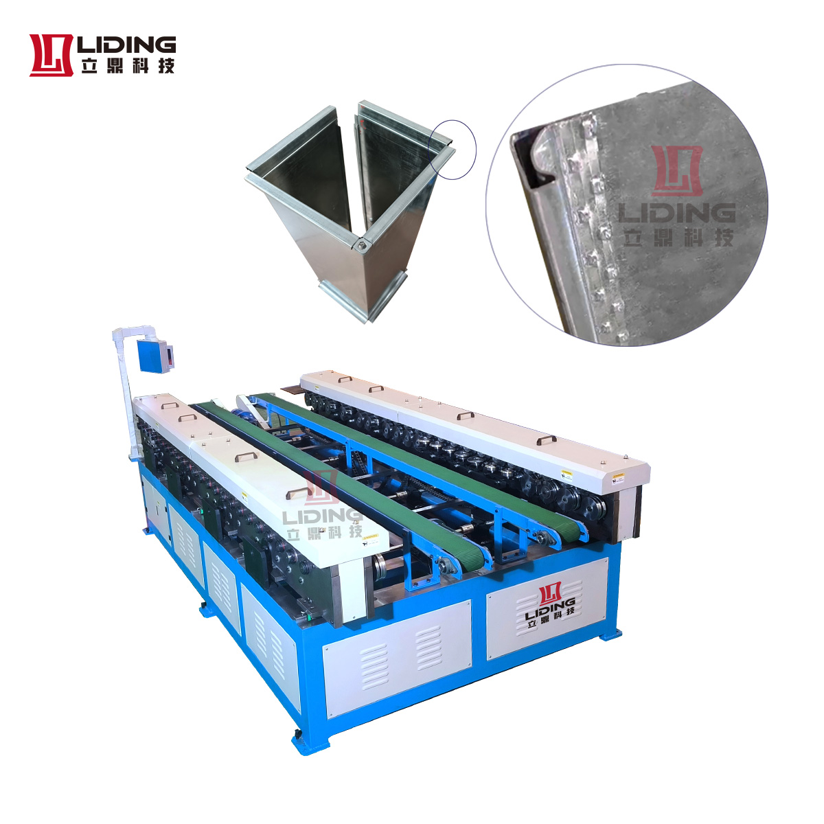 GDF/PDF Flange Duplex Roll Forming Machine