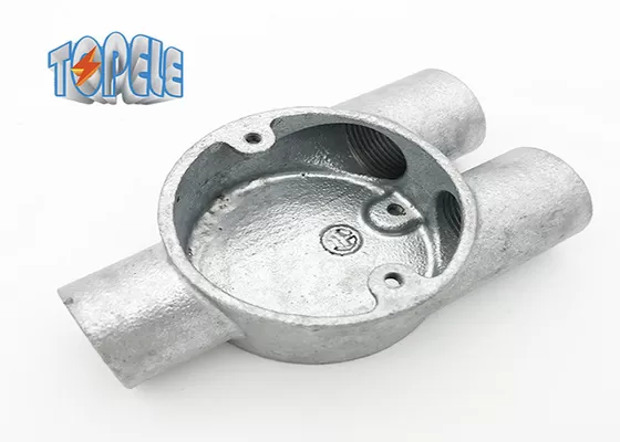 Malleable Iron Boxes BS4568 Conduit 20mm Branch 3 Way / Y Way Box BS ...