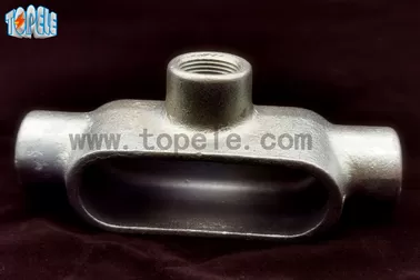 Type LL / LR / LB / C / T Rigid Conduit Body , Electrical Conduit Body