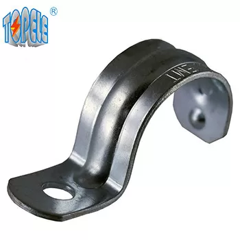 1 Inch Emt Mini Conduit Strap Zinc Plated Steel
