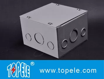 Steel Square Junction Box , Electrical Boxes and Covers Cable Switch ...