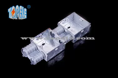 Electrical Boxes / 2-Gang British Standard Metal Conduit Box with PVC ...