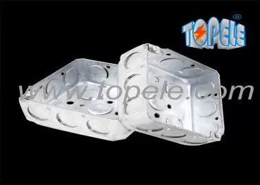 4 Inch Square Electrical Boxes and Covers with Knockouts Square